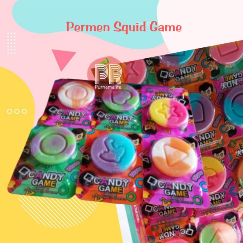 Jual Permen squid game aneka rasa buah | Shopee Indonesia