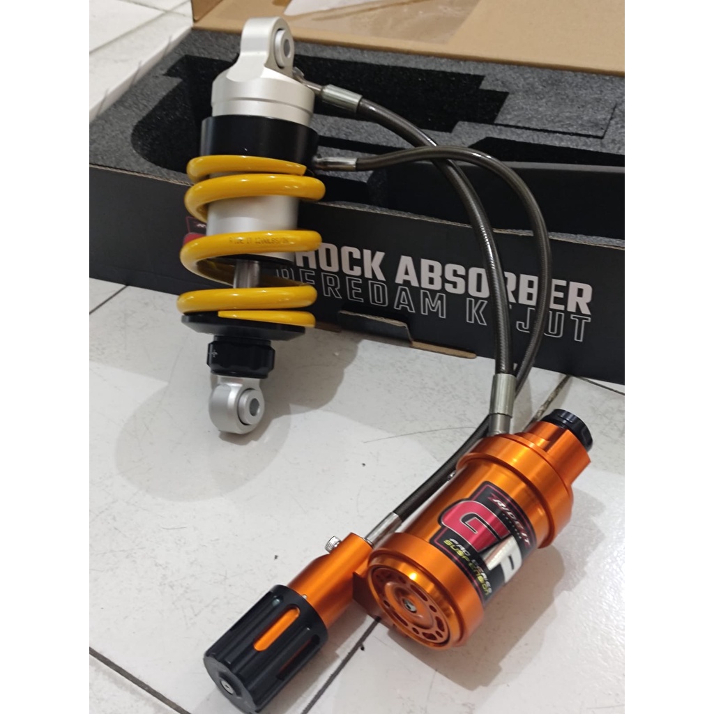 Jual Shock MX Monoshock GP 104 MX Old New King 3 KLIK Tabung Pisah KUNING | Shopee Indonesia