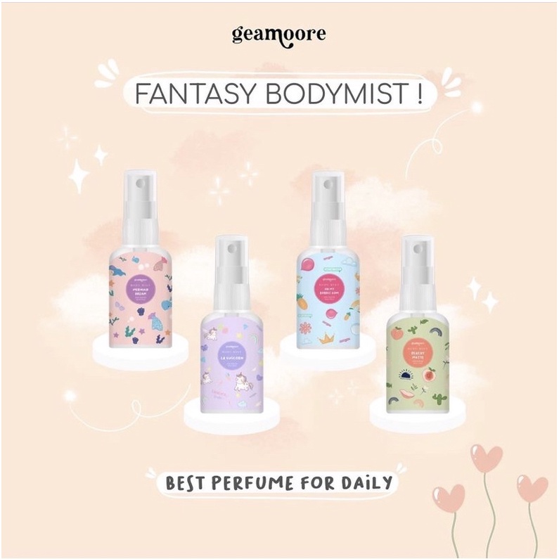 Jual Geamoore BODY MIST Original 10000% Geamore Indonesia|Shopee Indonesia