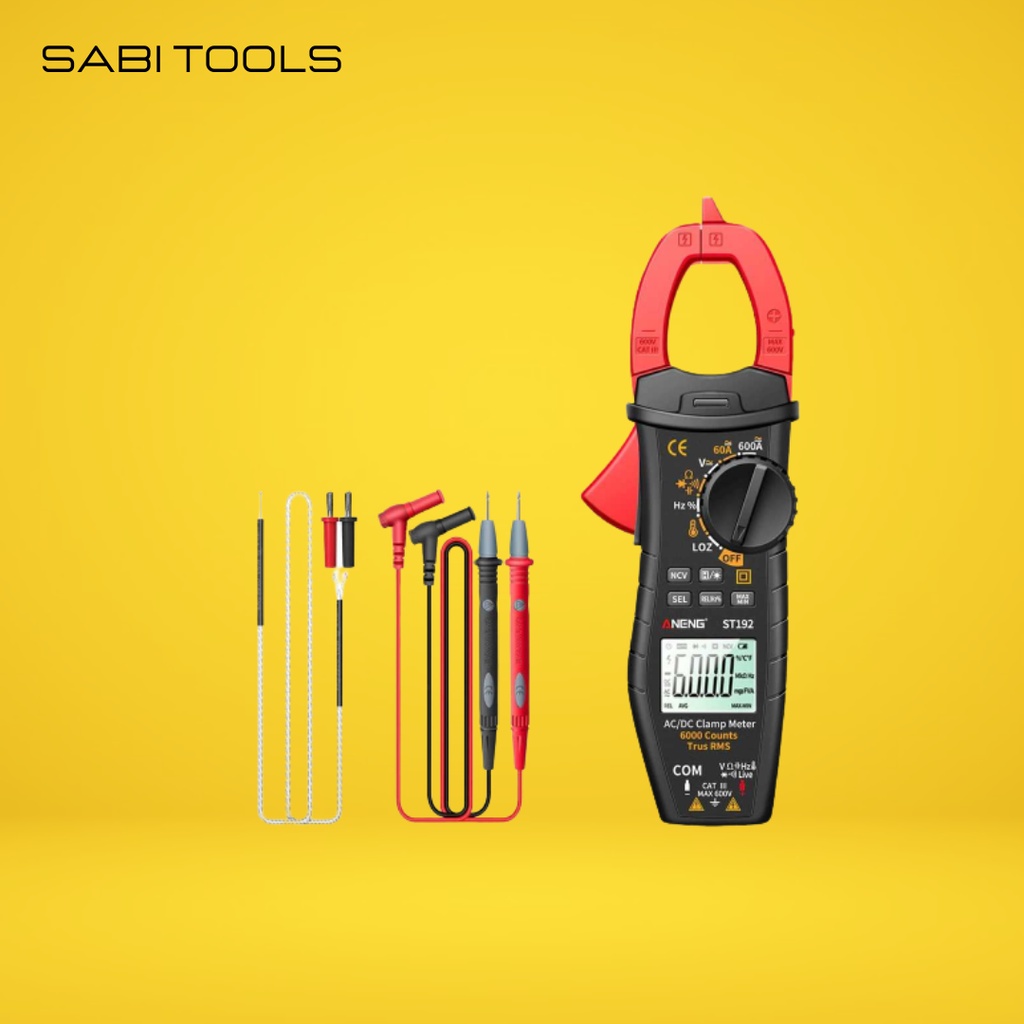 Jual Multimeter Clamp ST192 Digital Multitester Tang Amper Ampere ...