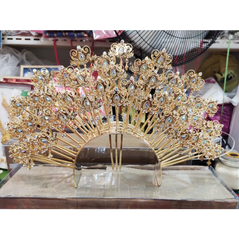 Jual sunting penganten melayu/sunting riau./mahkota melayu. | Shopee ...