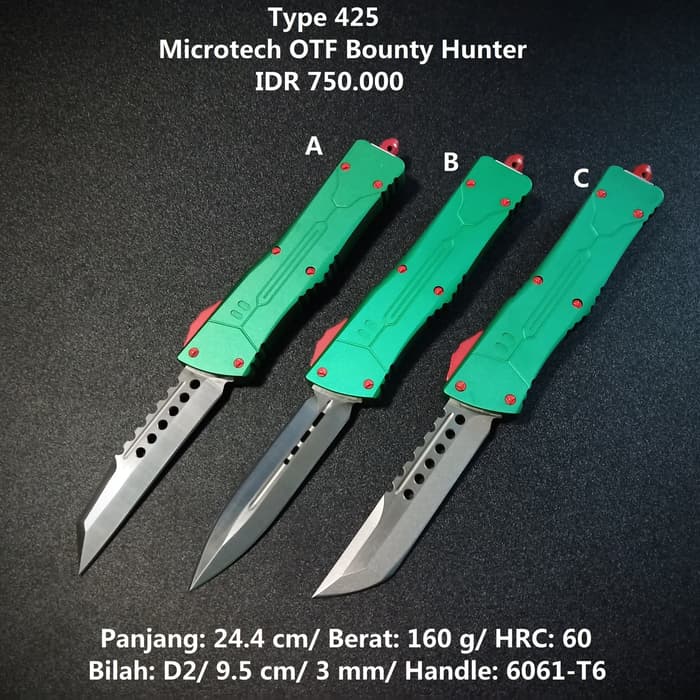 Jual guardian store Pisau Outdoor Microtech OTF Bounty Hunter Berkualitas | Shopee Indonesia