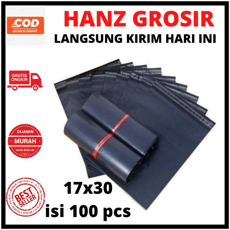 Jual Kantong Plastik Polymailer 17x30 isi 100pcs Plastik Packing Tebal ... Jual Kantong Plastik Polymailer 17x30 isi 100pcs Plastik Packing Tebal ...