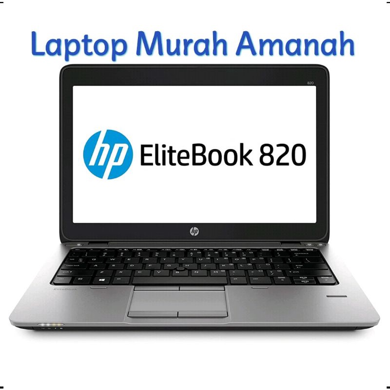 Jual Laptop Hp Elitebook 820 G2 Core i5 Gen 5 RAM 8GB SSD 256GB Mulus No Minus Bergaransi ...