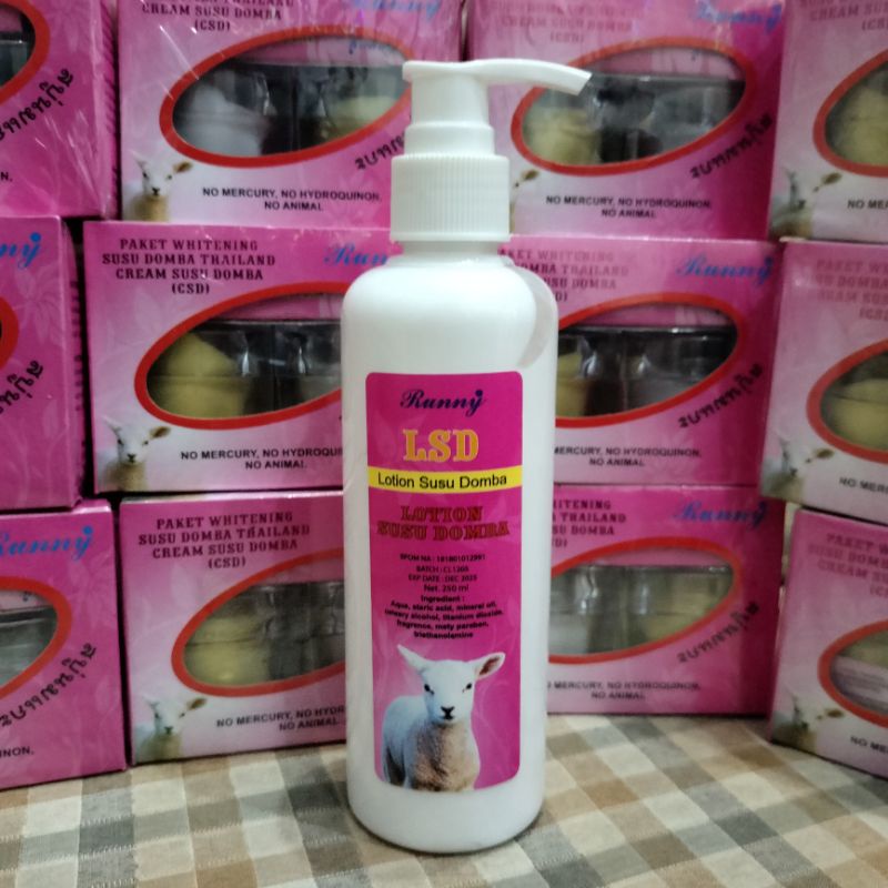 Jual Body Lotion Susu Domba Original /LSD /Cream Susu Domba | Shopee ...