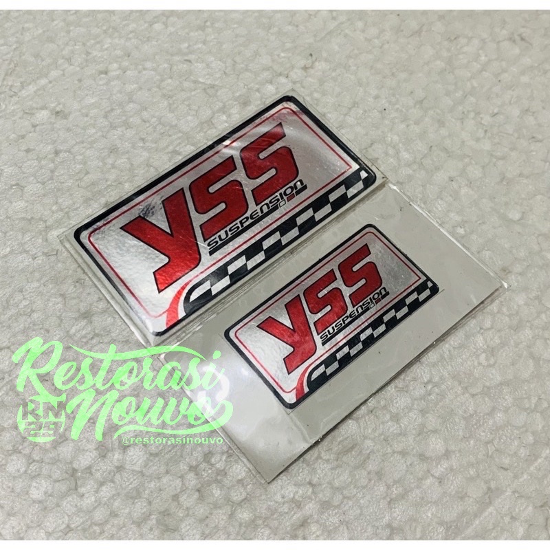 Jual Sticker YSS sok tabung besar dan kecil stiker yss sok breaker ...