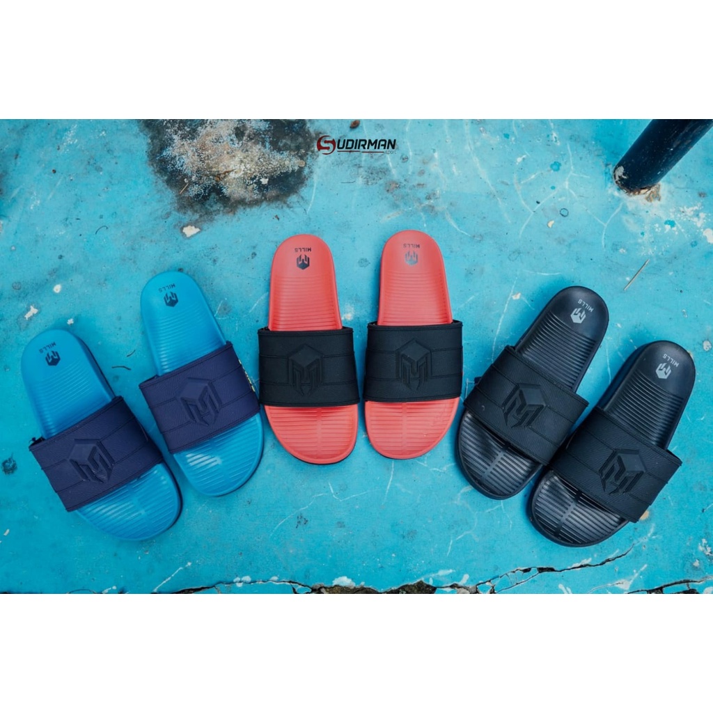 Jual Mills Sandal Hooper Slide | Shopee Indonesia