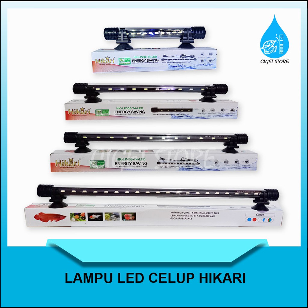 Jual Lampu Celup Hikari LED Celup Aquarium aquascape 20, 25, 30, 40, 50 ...