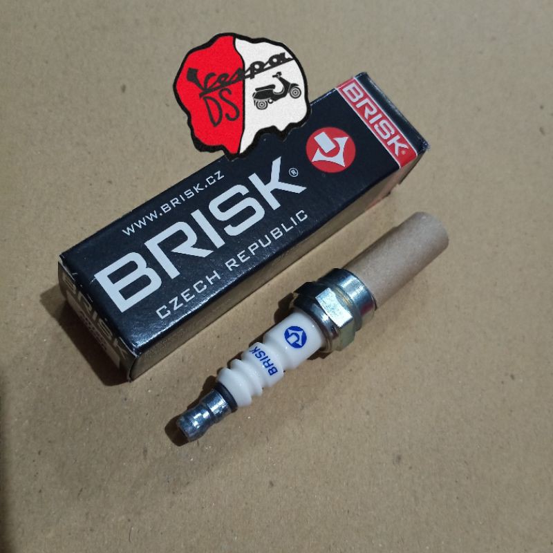 Jual Busi Brisk Copper AR12C Vespa Sprint Primavera S LX LXV | Shopee ...