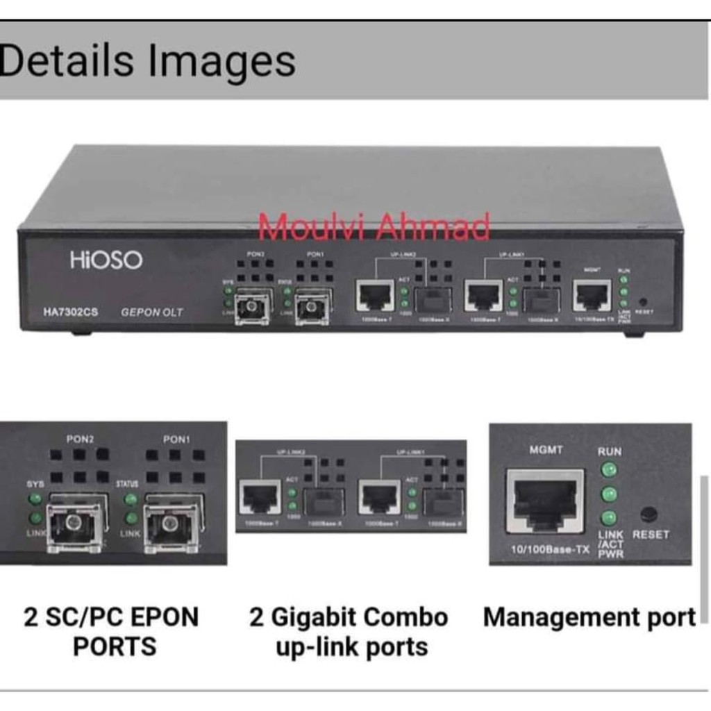 Jual OLT HIOSO EPON 2 Port OLT EPON Indonesia|Shopee Indonesia
