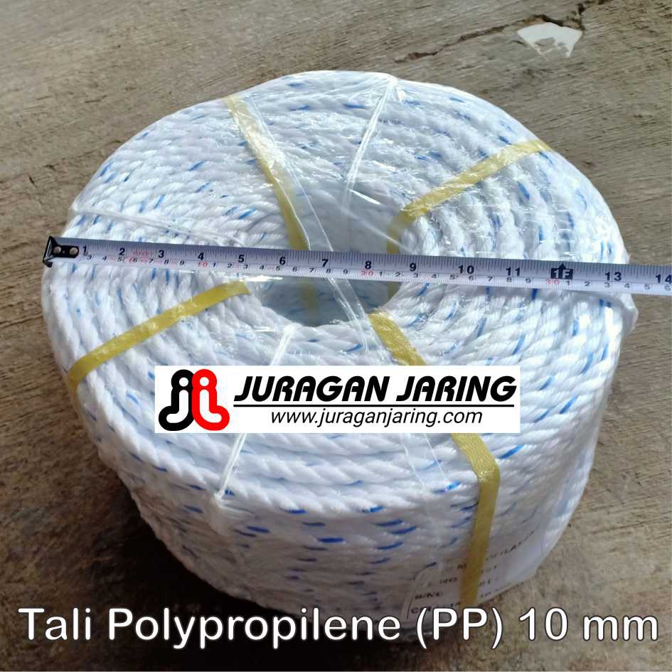Jual TALI PP POLYPROPILENE 10 MM (1 ROLL) | Shopee Indonesia
