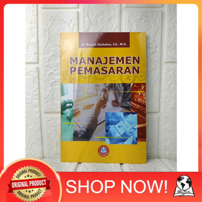 Download MANAJEMEN PEMASARAN . ALFABETA [ORIGINAL] - Karna Buku Aku Pintar