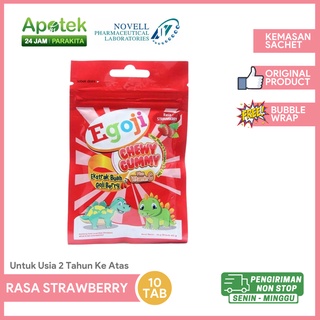 Jual Egoji Chewy Gummy Permen Gummy Multivitamin Plus Vitamin C Plus ...