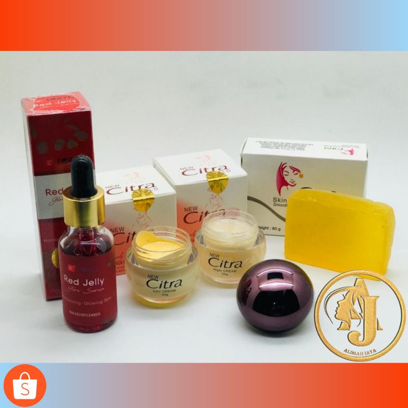 Jual Citra Gold Krim Siang dan Malam plus Serum Red Jelly Forte plus ...