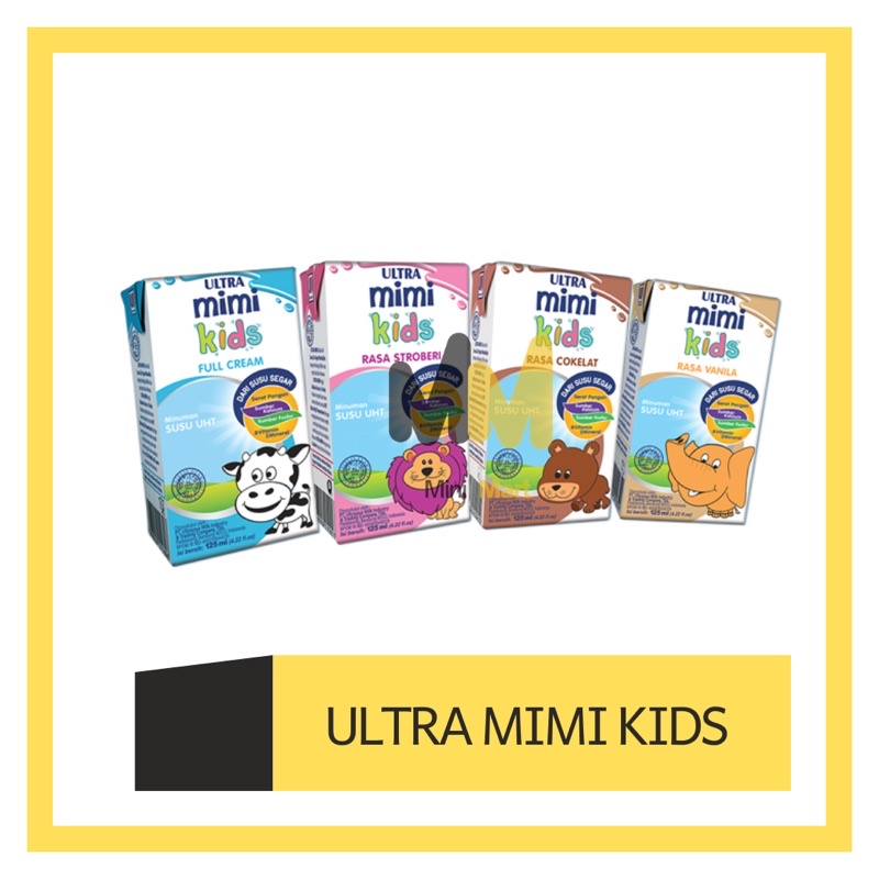 Jual Ultra Mimi Kids 1 Dus isi 40/ MiniMart | Shopee Indonesia