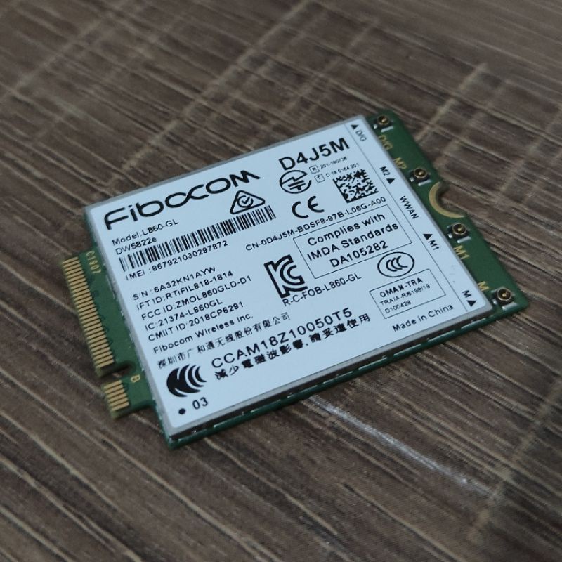 Jual Modul Modem Wwan Fibocom L860-GL CAT 16 | Shopee Indonesia