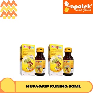 Jual HUFAGRIP KUNING 60ML OBAT BATUK DAN PILEK/FLU | Shopee Indonesia