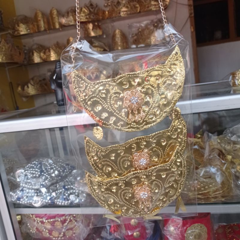 Jual Papan Jajar || Kalung Susun 3 || accessories adat lampung | Shopee ...