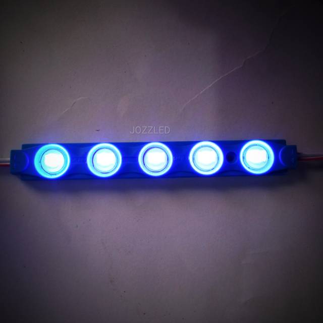 Jual lampu led modul 24v variasi bak kolong truk 5 led lensa 24 volt ...