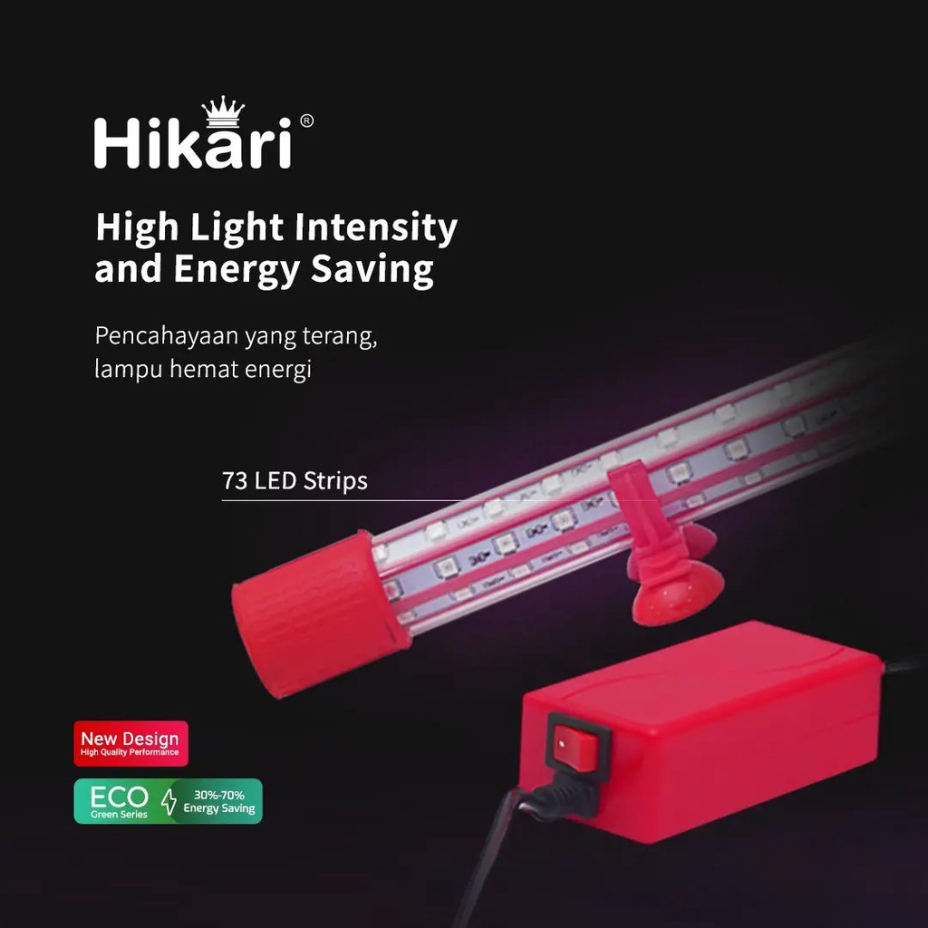 Jual Lampu Premium HIKARI LED T11 TANNING Arwana 3 Dimensi 3 D Arowana ...