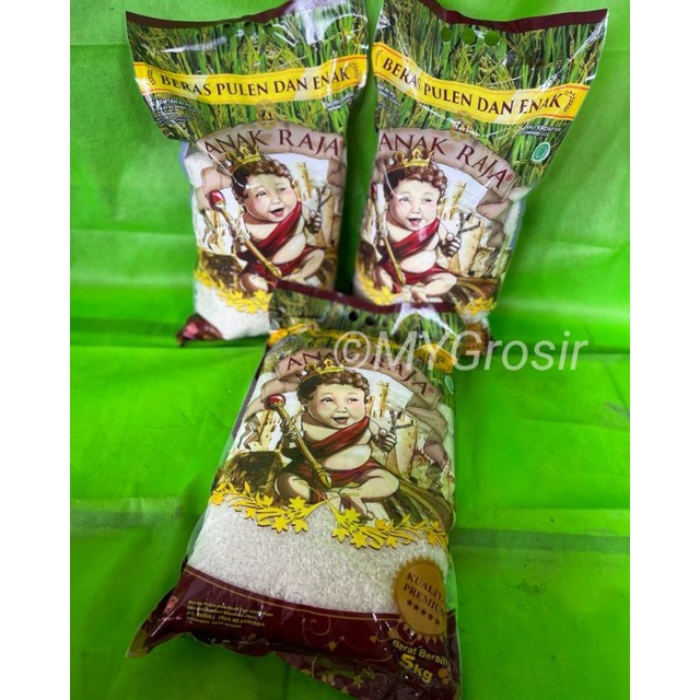 Jual BERAS ANAK RAJA ASLI PULEN DAN ENAK 5KG | Shopee Indonesia