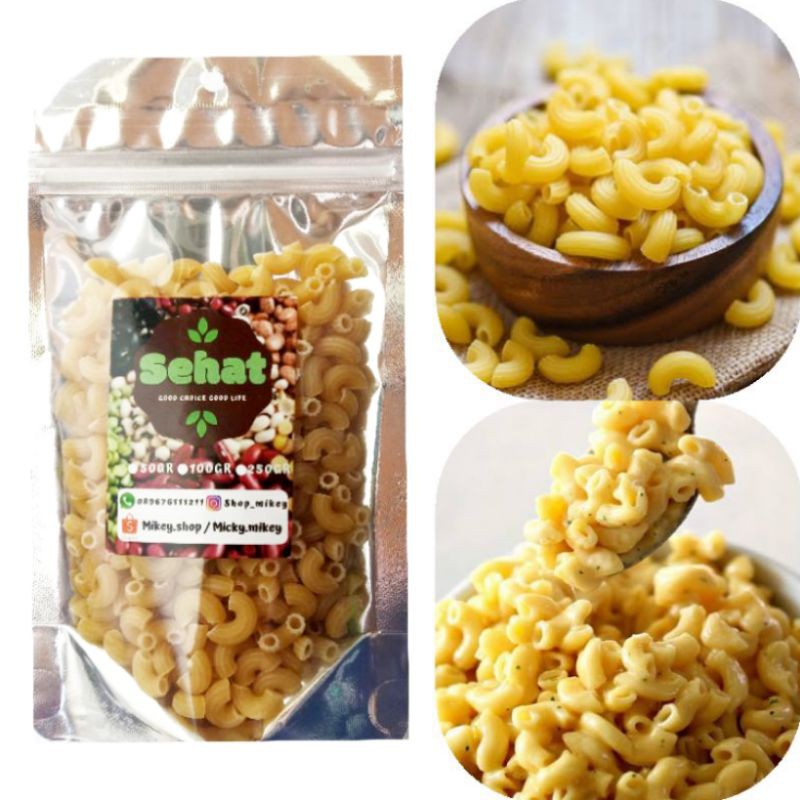 Jual Baby Macaroni Import Premium 50 gram / 100 gram Pasta Makaroni ...