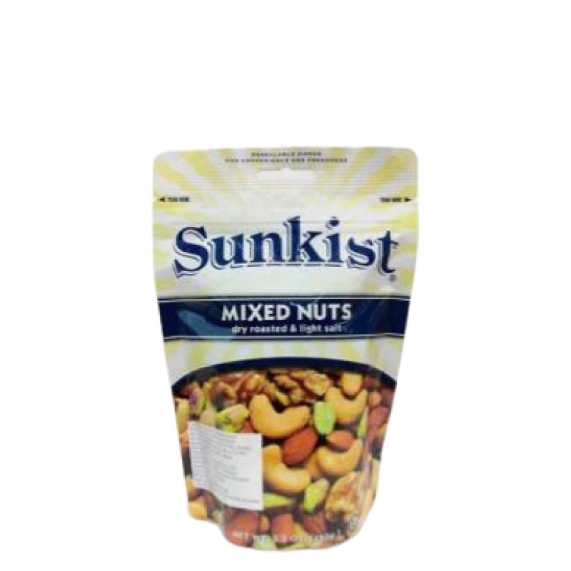 Jual Sunkist Mixed Nuts Dry Roasted & Light Salt 150 gr | Shopee Indonesia