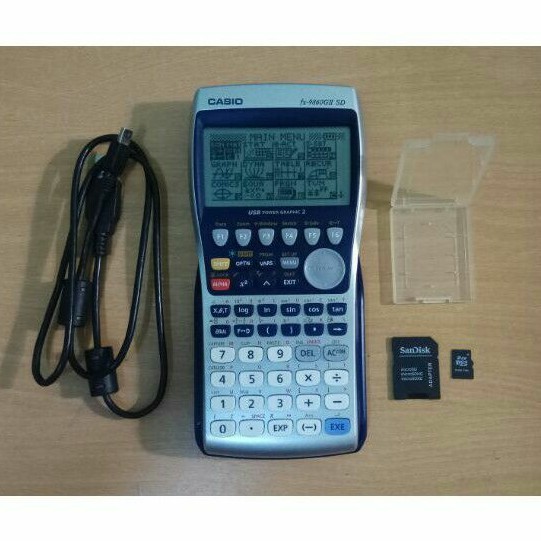 Jual Kalkulator CASIO fx9860 GII SD / fx 9860 / kalkulator algebra ...