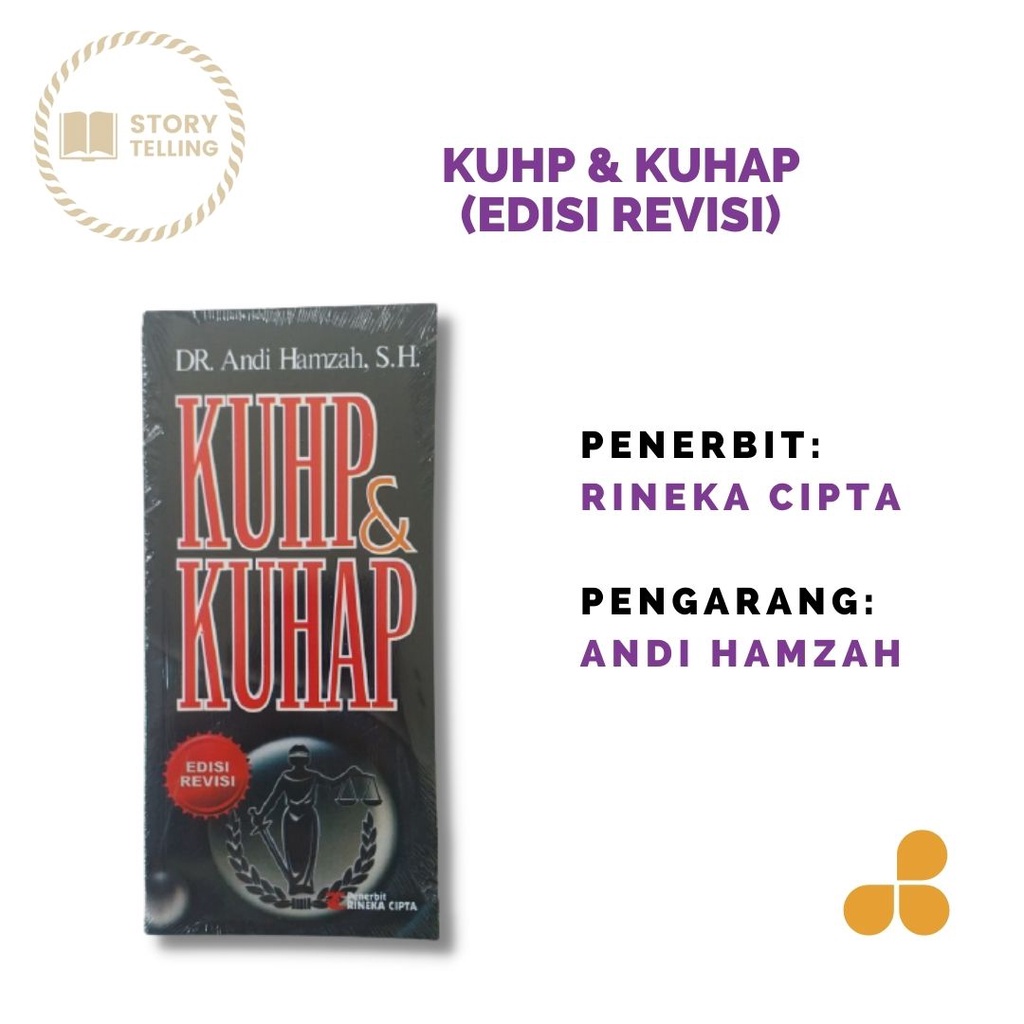 Jual Buku KUHP & KUHAP Edisi Revisi, By Dr. Andi Hamzah S H | Shopee Indonesia
