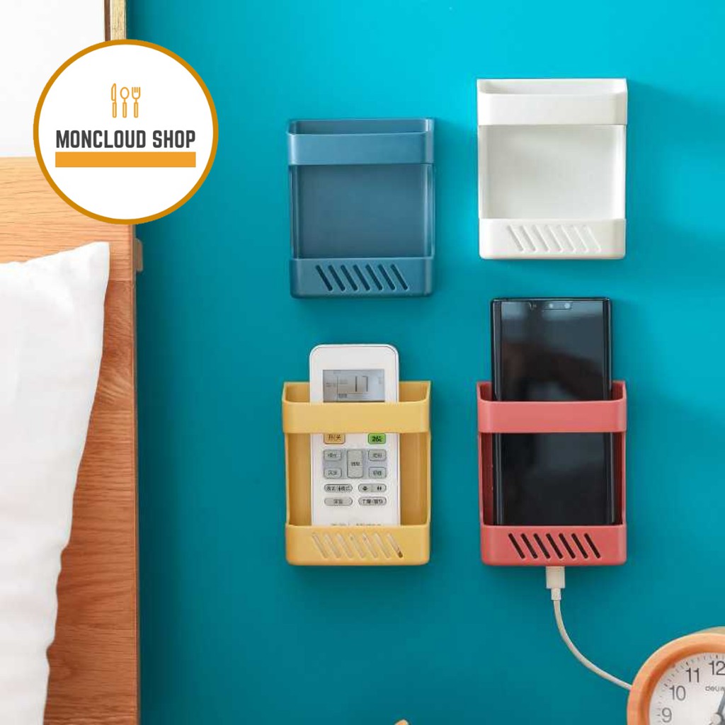 Jual Tempat Remote Dinding AC TV Tempel Dinding Rak Gantung Tempat HP ...