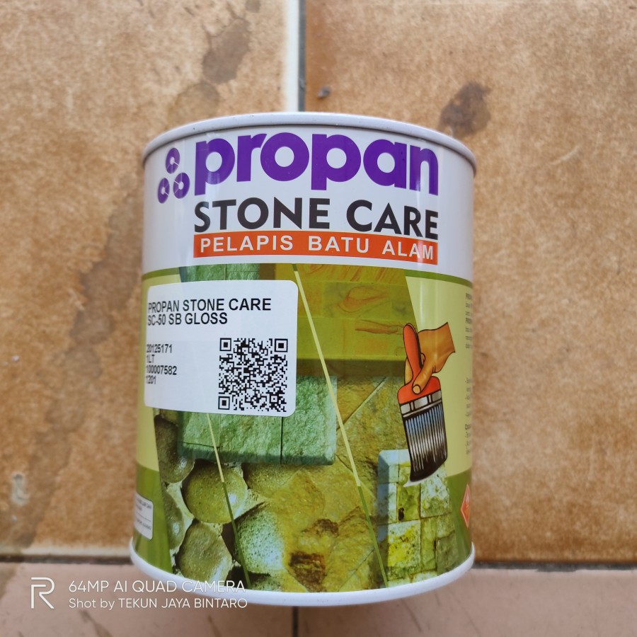 Jual PROPAN STONE CARE SC-50 SB GLOSS 1LITER / CAT BATU ALAM MENGKILAP ...