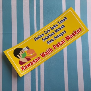 Jual Stiker Cek Suhu Tubuh | Shopee Indonesia