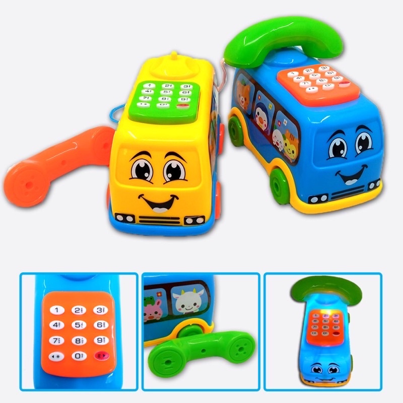 Jual MAINAN ANAK MOBIL BUS TELEPON CANTIK LAMPU DAN MUSIK | Shopee ...