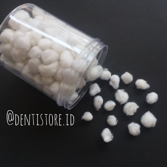 Jual Kapas Cotton Pellete Pelet Pellet Pallet Dental Kedokteran Koas ...