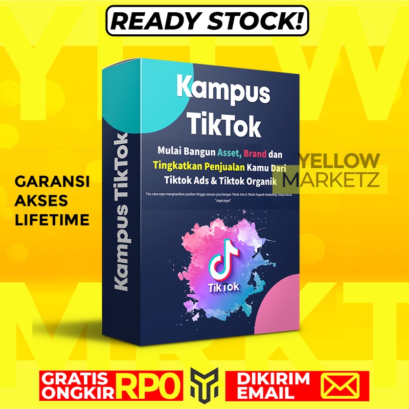 Jual KAMPUS TIKTOK - Tik Tok Ads & Organik Marketing | Shopee Indonesia