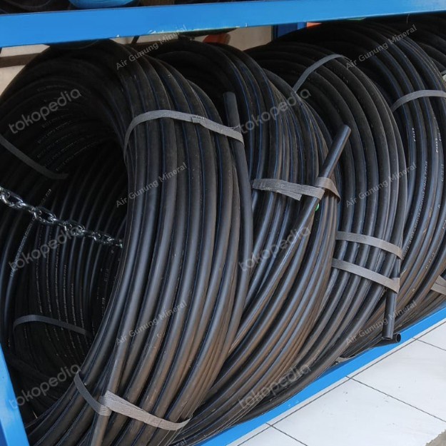 Jual PIPA HDPE 1 INCH INOAC SELANG HDPE HITAM (100m) | Shopee Indonesia
