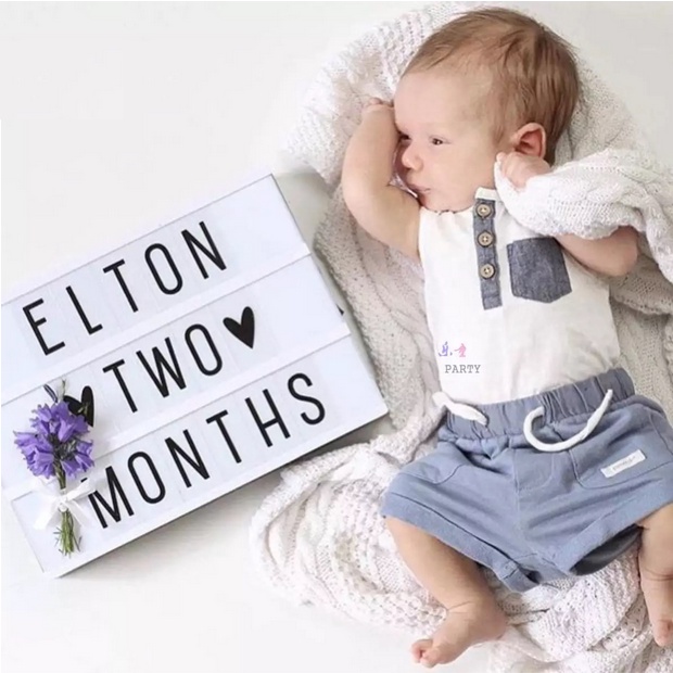 Jual Lampu Neon Box A4 Message Letter Light Box Neon Box BESAR 1020-300 ...