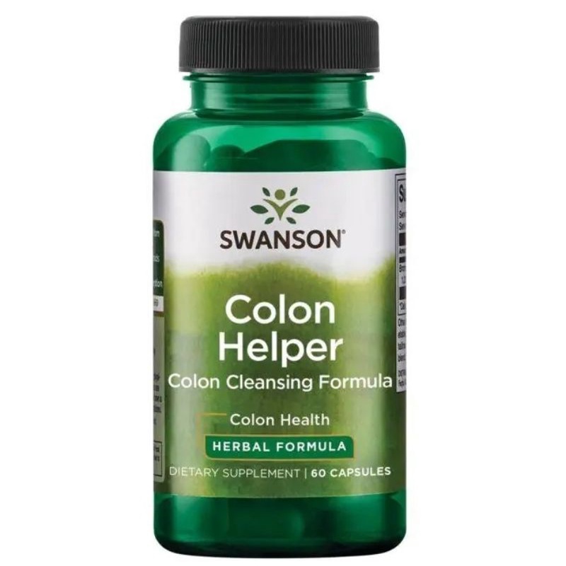 Jual Swanson colon helper isi 60 capsul untuk kesehatan pencernaan dan ...