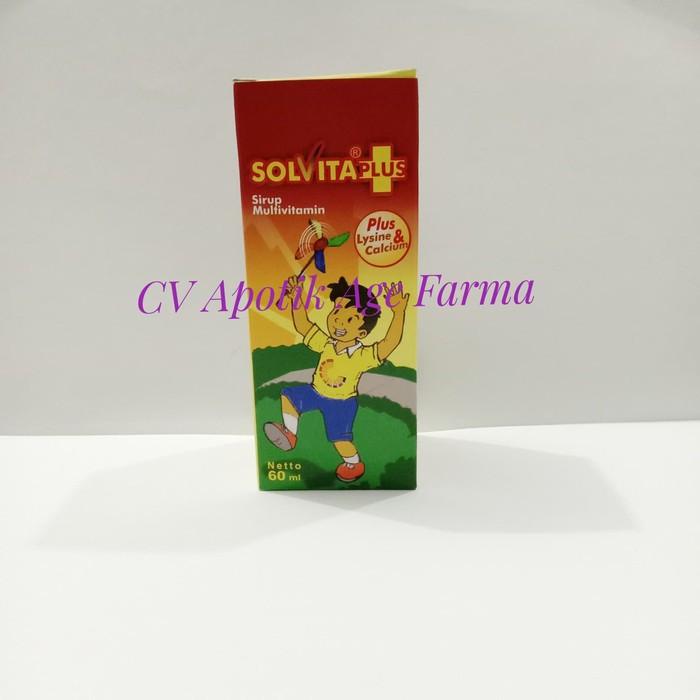 Jual Solvita Plus Syrup 60 ml (Solas) | Shopee Indonesia