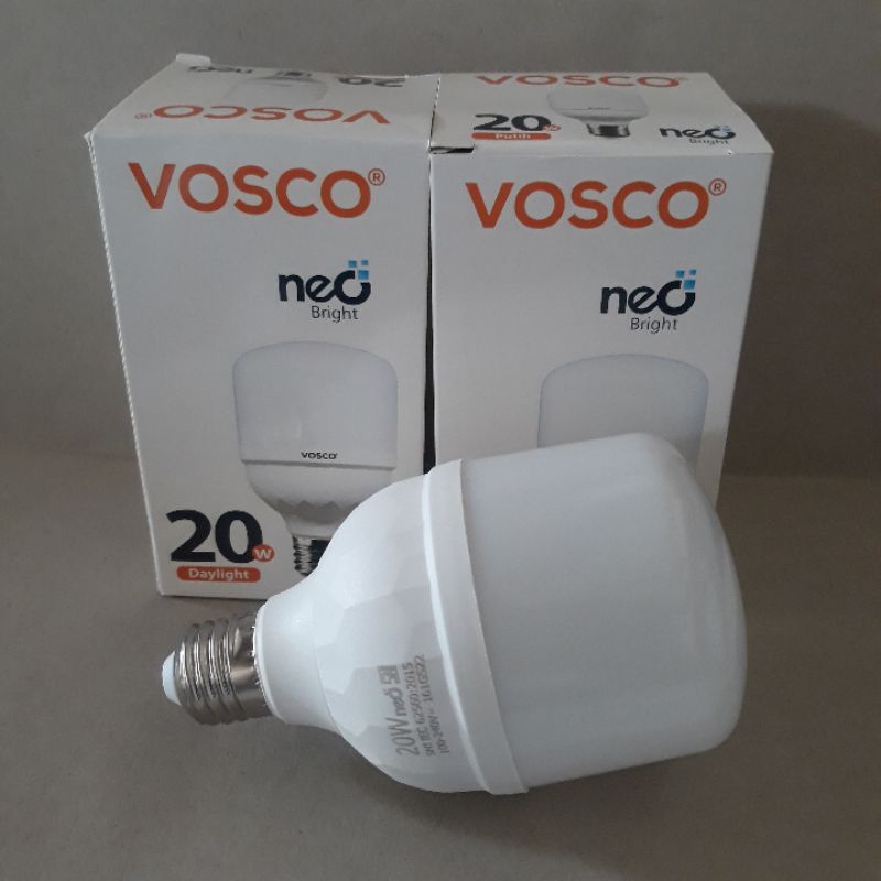Jual Lampu LED VOSCO 20 Watt NeO Bright 20w Garansi 1th | Shopee Indonesia