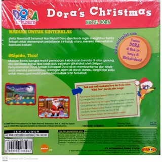 Jual Dora The Explorer: Dora's Christmas | VCD Original | Shopee Indonesia