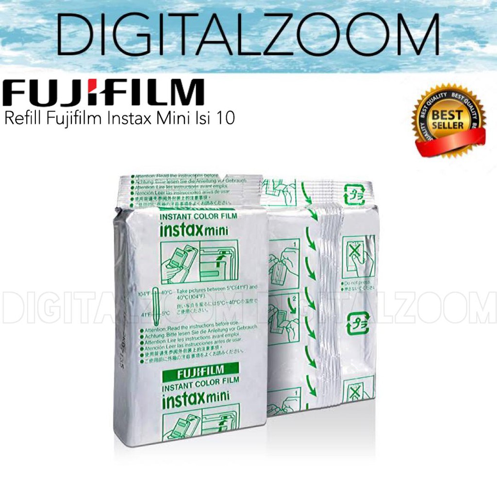 Jual FUJIFILM INSTAX MINI PAPER ISI 10 - PAPER INSTAX - REFILL INSTAX ...