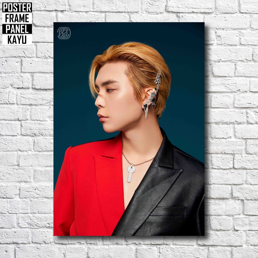 Jual Poster NCT Johnny Resonance Part 2 Frame Kayu Solid A4 JNY011 ...