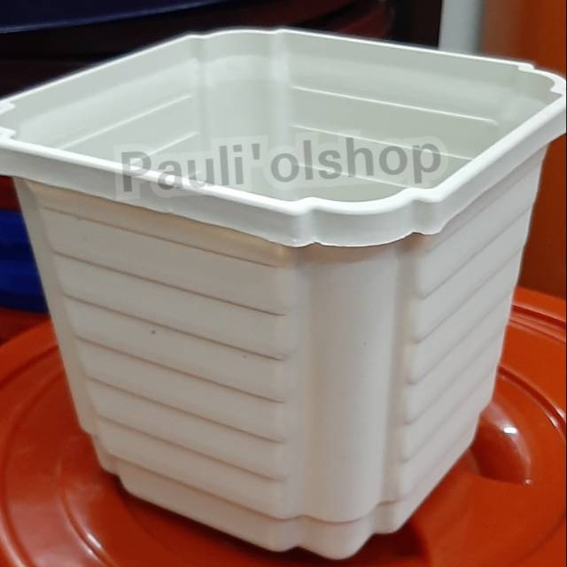 Jual Pot bunga segi/ kotak atau petak | Shopee Indonesia