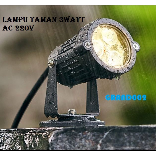 Jual Lampu LED Taman Halaman Teras Outdoor Sorot 3W Watt Tancap Spot ...