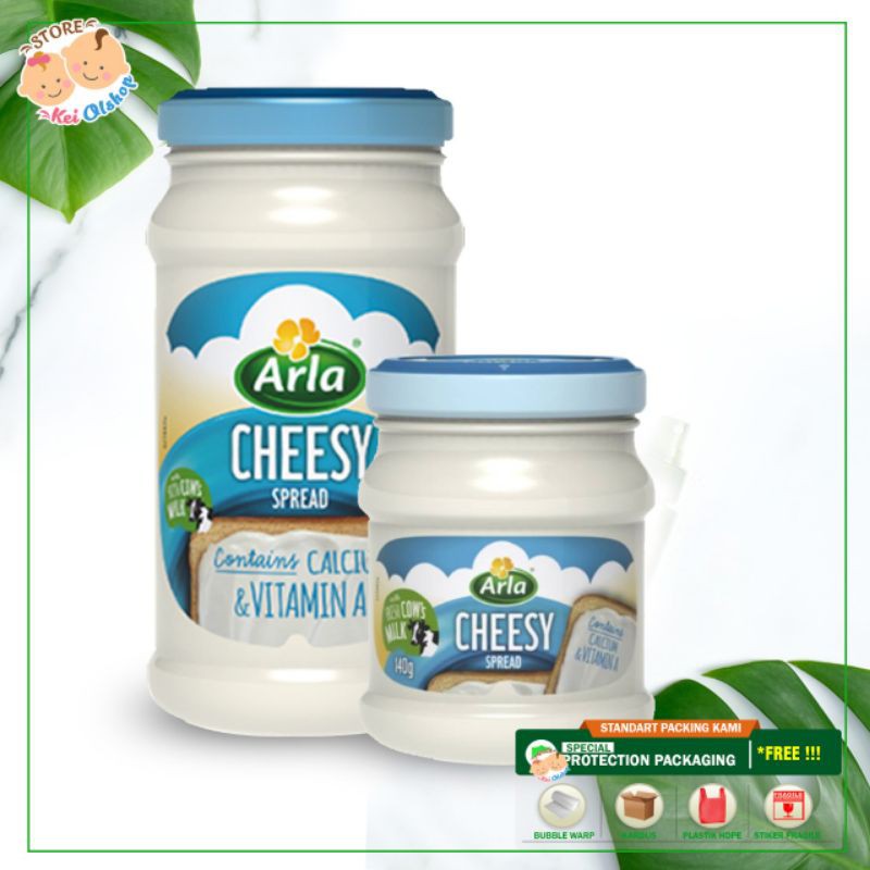 Jual Arla Spread Cheese Jar, Arla Krim Keju / Arla cream cheese 240 gr ...