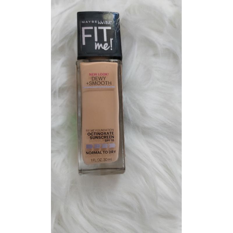 Jual Maybelline Fit Me Foundation SPF 18 Preloved | Shopee Indonesia