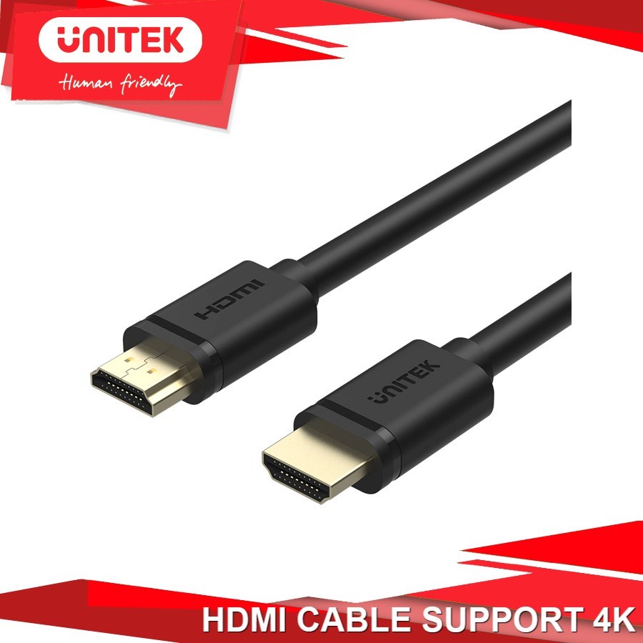 Jual KABEL HDMI 1.5M 1.5 METER UNITEK VERSI 2.0 (4K/UHD) | Shopee Indonesia