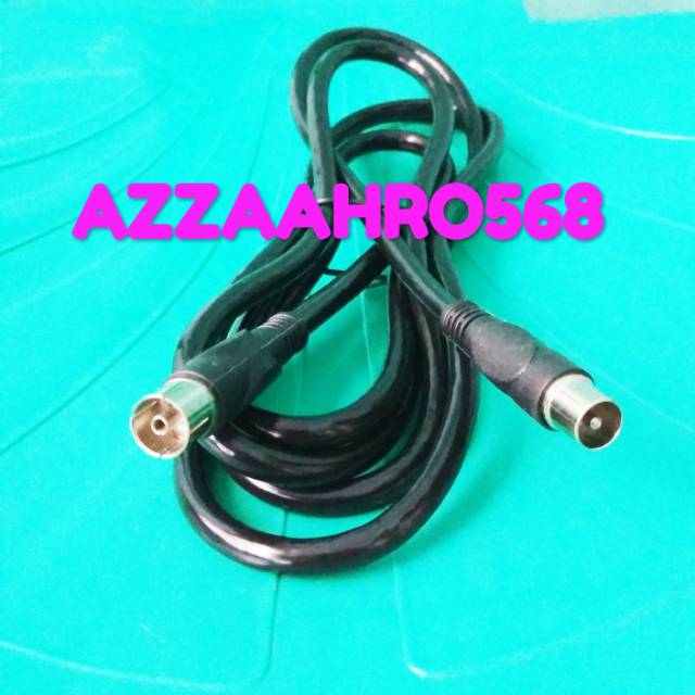 Jual KABEL JACK ANTENA LOOP OUT / EXTENSION 1 M HIGH QUALITY | Shopee ...