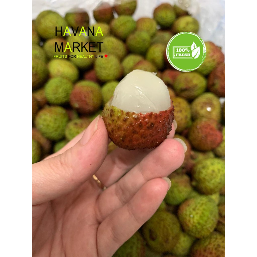 Jual TERMURAH !!! LYCHEE / LECI MADU HIJAU RRC IMPORT 500 gr/ 800 gr ...